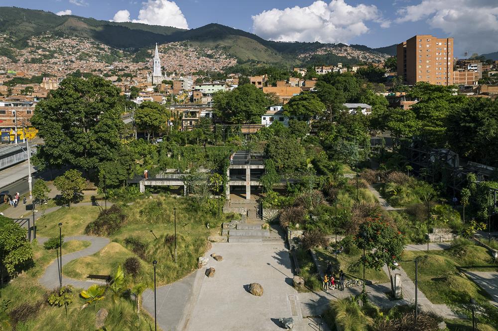 Parque en el barrio Prado centro – Arquitectura Panamericana BAQ 2022